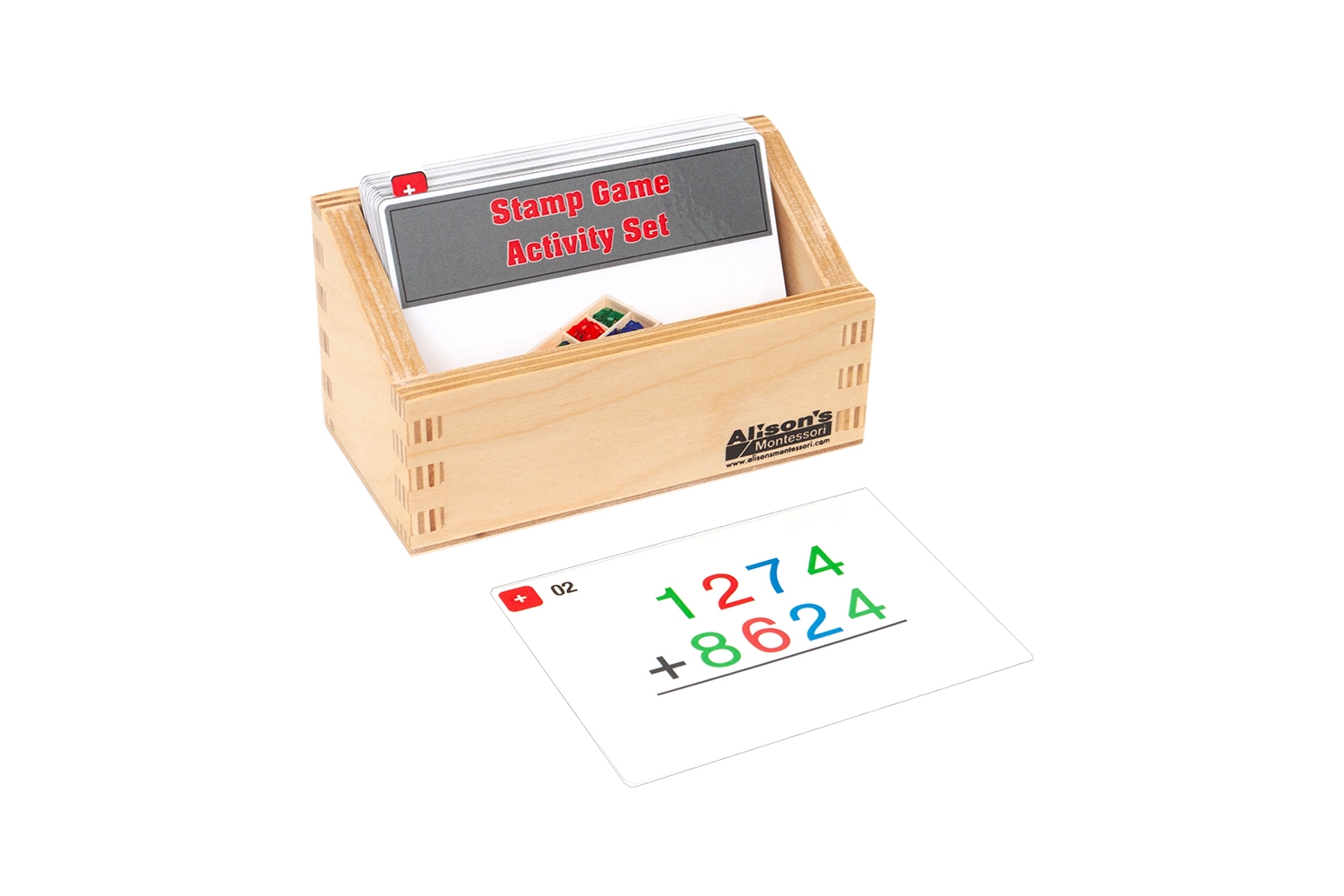 Montessori Materials: Stamp Game Activity Set (Printed)